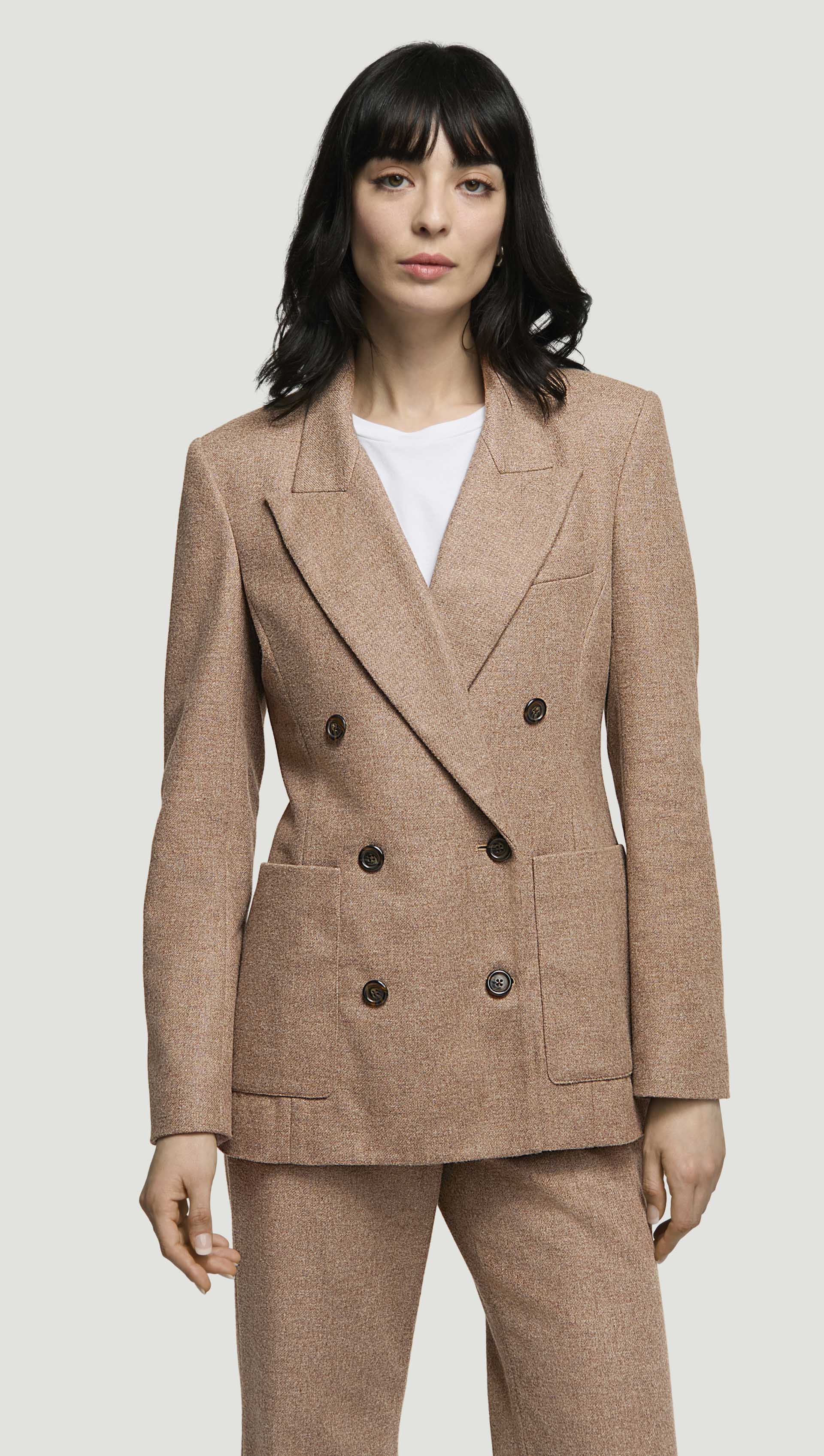 Unlined Chelsea Blazer in Double-Faced Wool | Women's Blazers | Argent