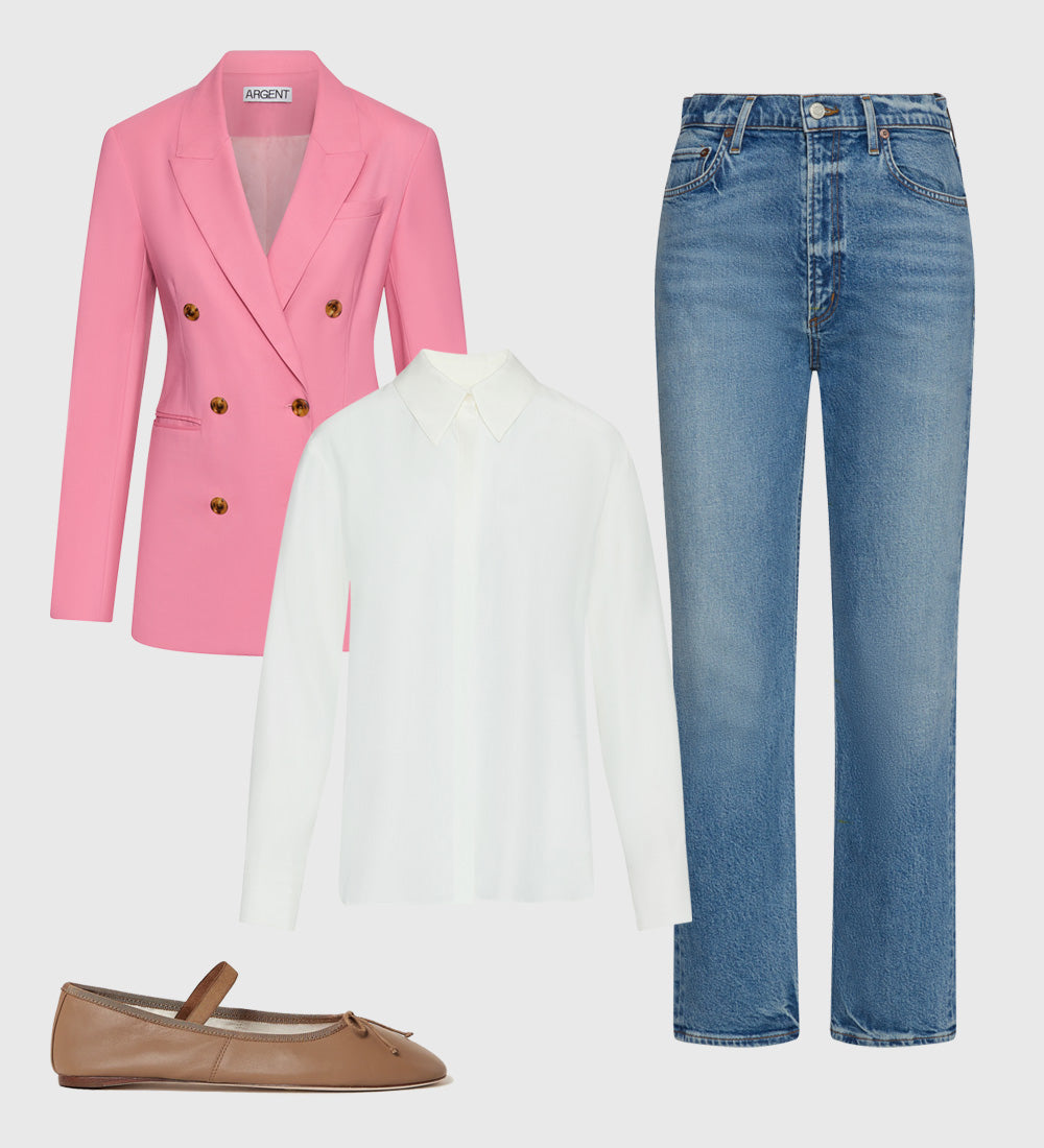 A Strong Case for Wearing Denim to The Office | The Outfit Pitch | Argent